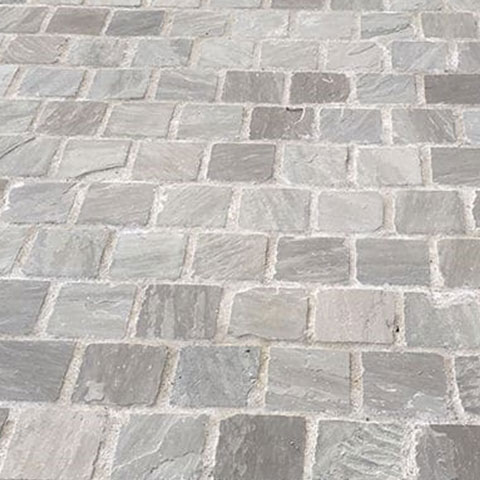 Grey Cobbles - Lesta Paving