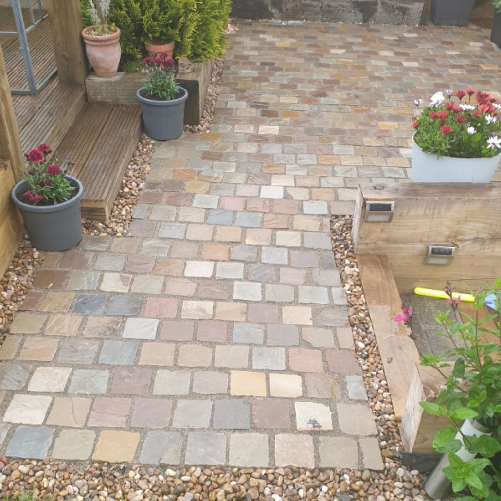 Grey Cobbles - Lesta Paving